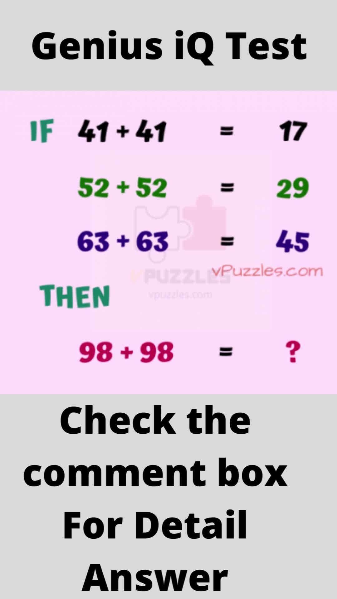 iQ Test For Genius Only