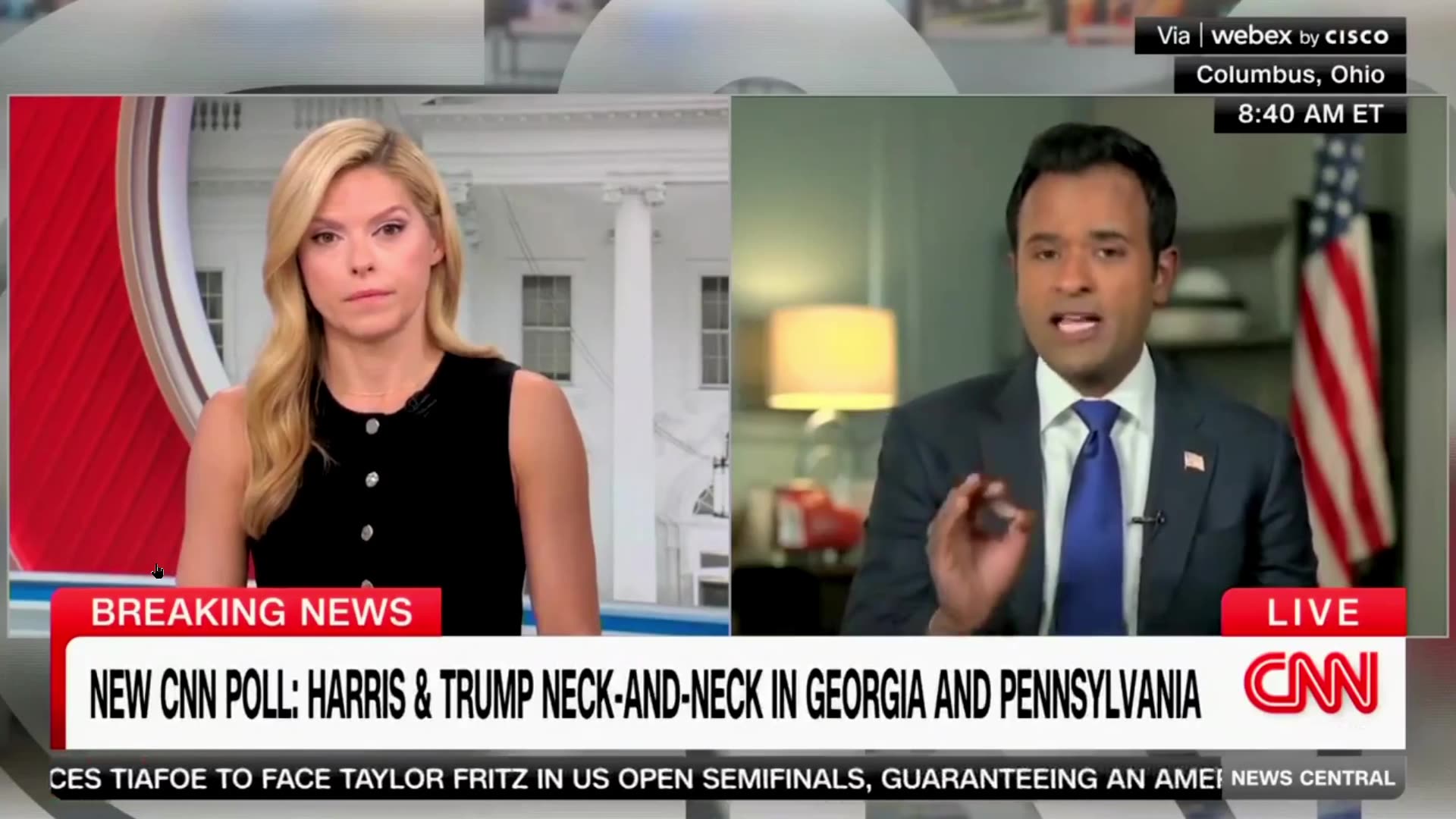 CNN instantly regrets having Vivek on after he exposes Kamala as a ... CNN instantly regrets having Vivek on after he exposes Kamala as a ...