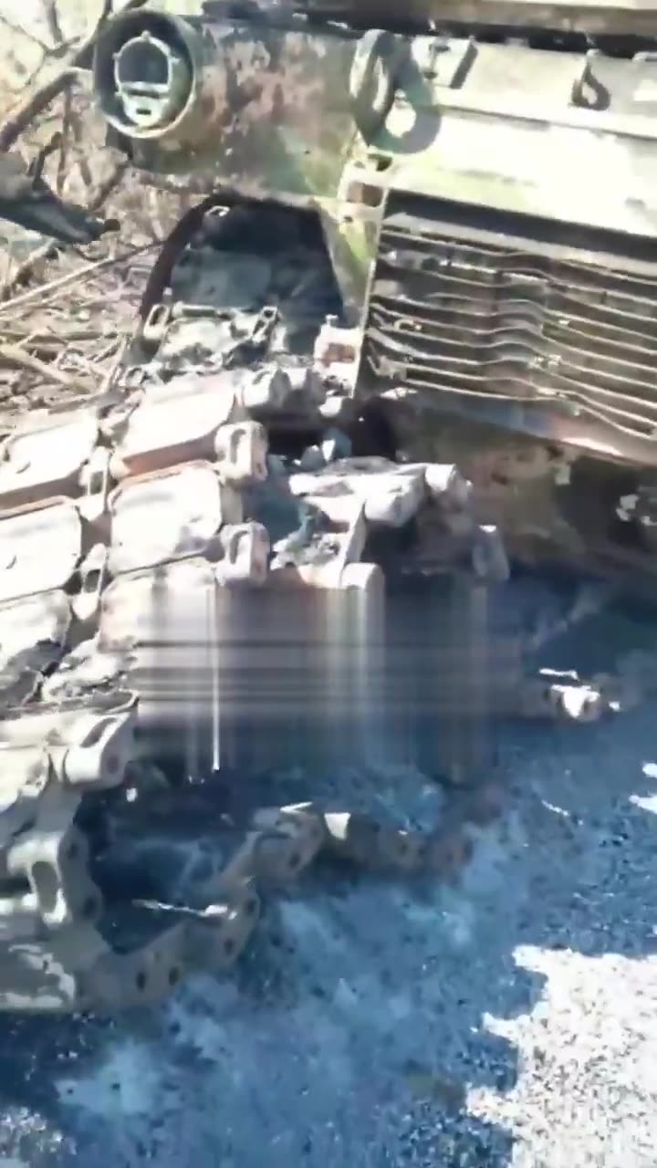Donetsk direction - another American Abrams M1A1 tank was hit.
