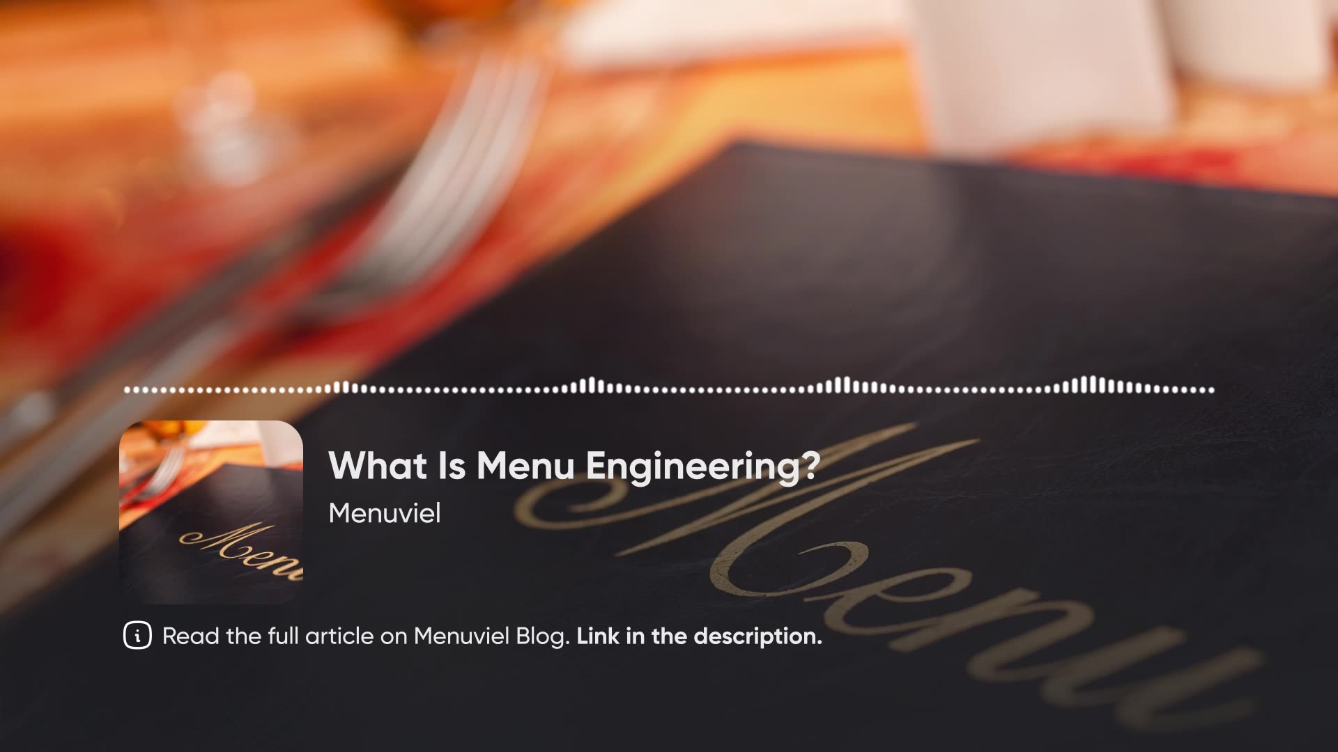 What Is Menu Engineering?