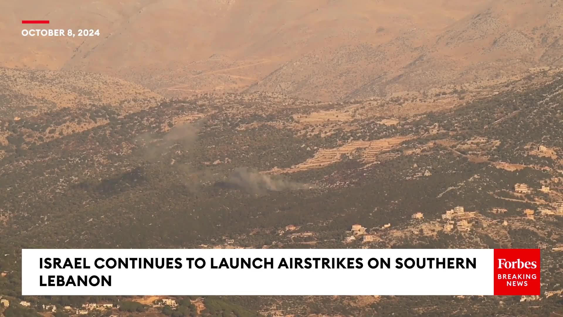 Footage Shows Aftermath Of Israel's Continued Attacks On Southern Lebanon
