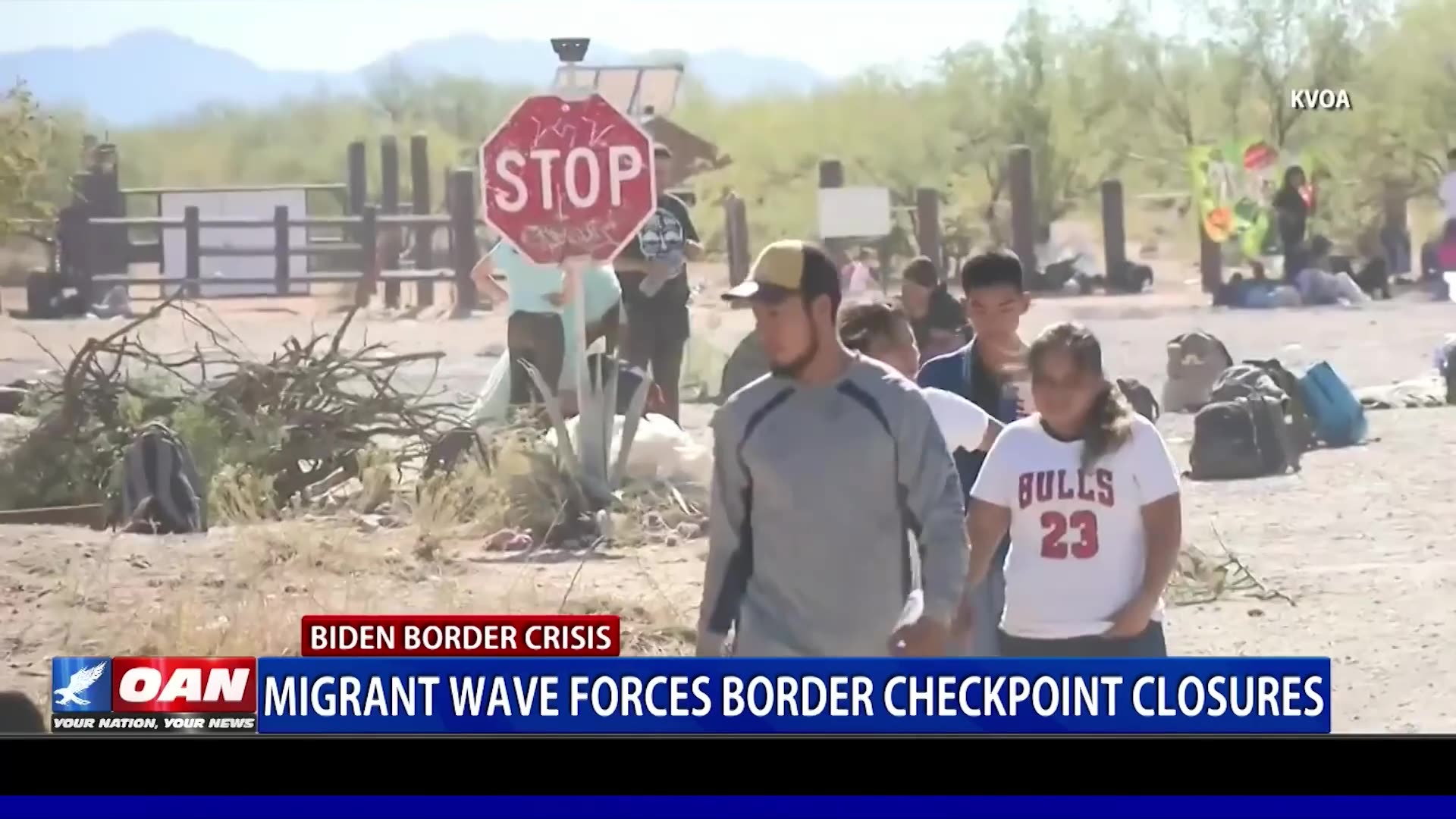 ILLEGAL ALIEN INVASION: Migrant Wave Forces Border Checkpoint Closures ...
