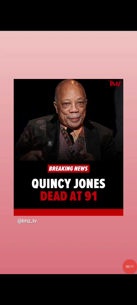 Rip to quincy Jones 🙏 🕊 🕯 11/4/24