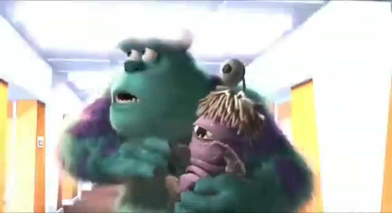 Mike wazowski scream but it's realistic meme