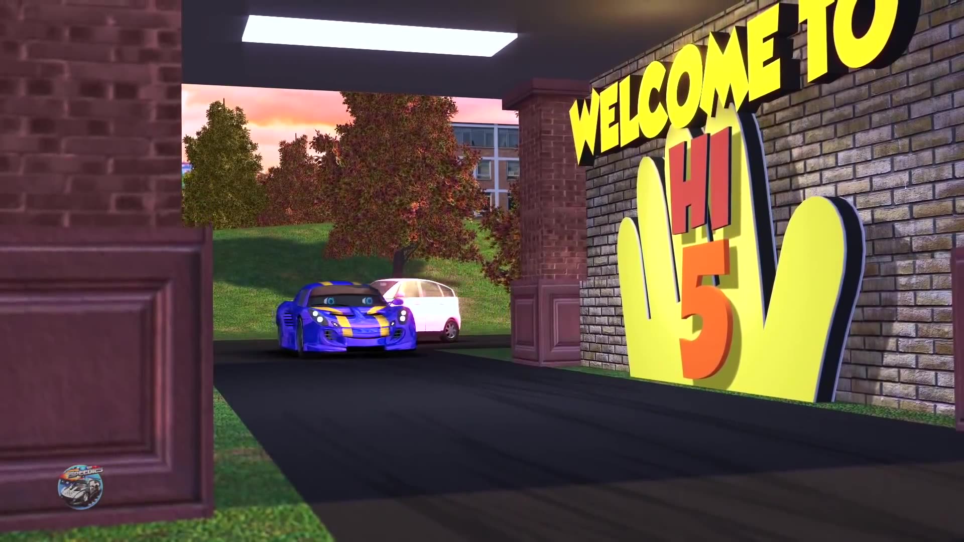 The Wheels On The Bus Under the sea Speedies Car Cartoons Videos for ...