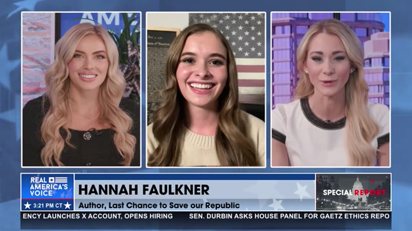 Hannah Faulkner on Special Report with Michelle Backus & Emily Finn ...