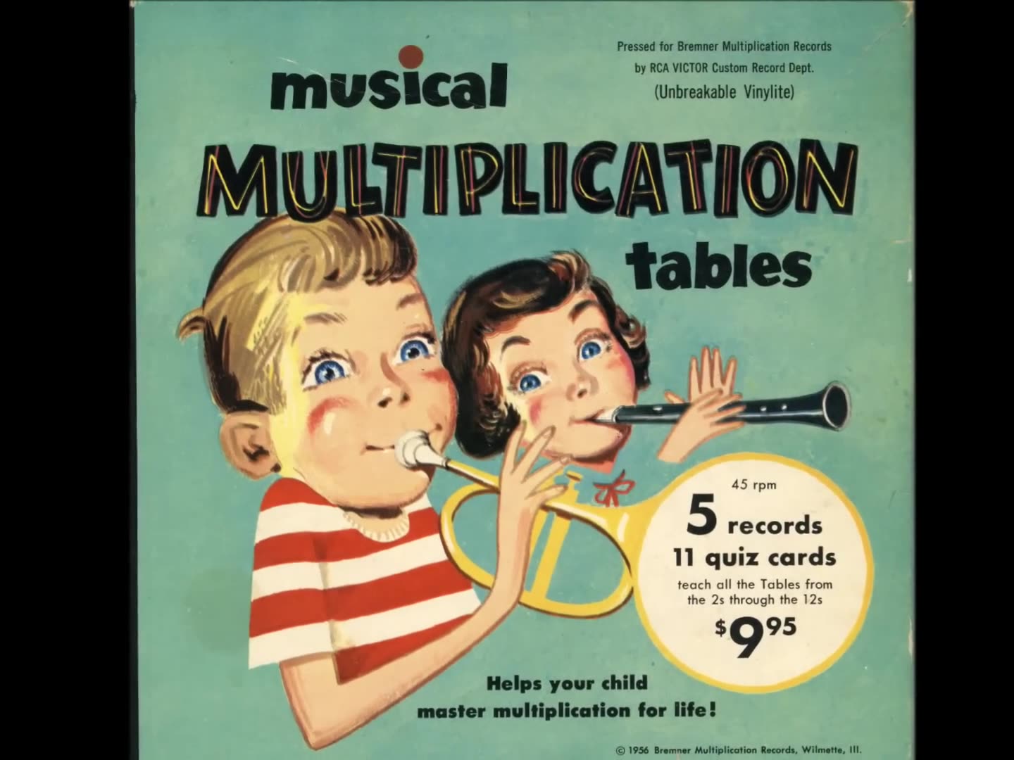 Musical Multiplication Tables