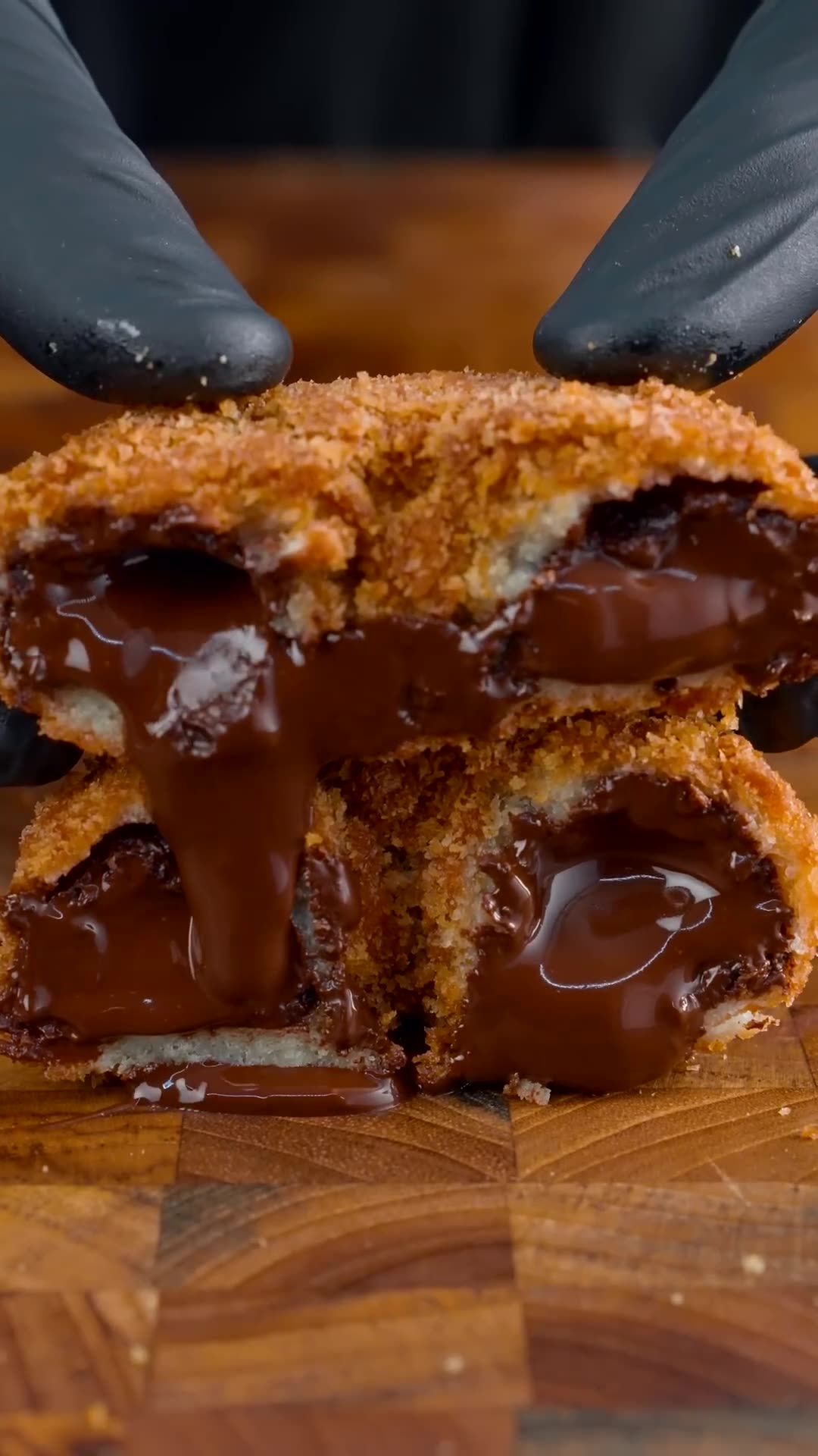 Fried Chocolate Donut Shorts