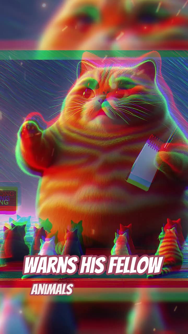 UNIMAGINABLE Fluffy Cat's VISIONARY MISSION!!