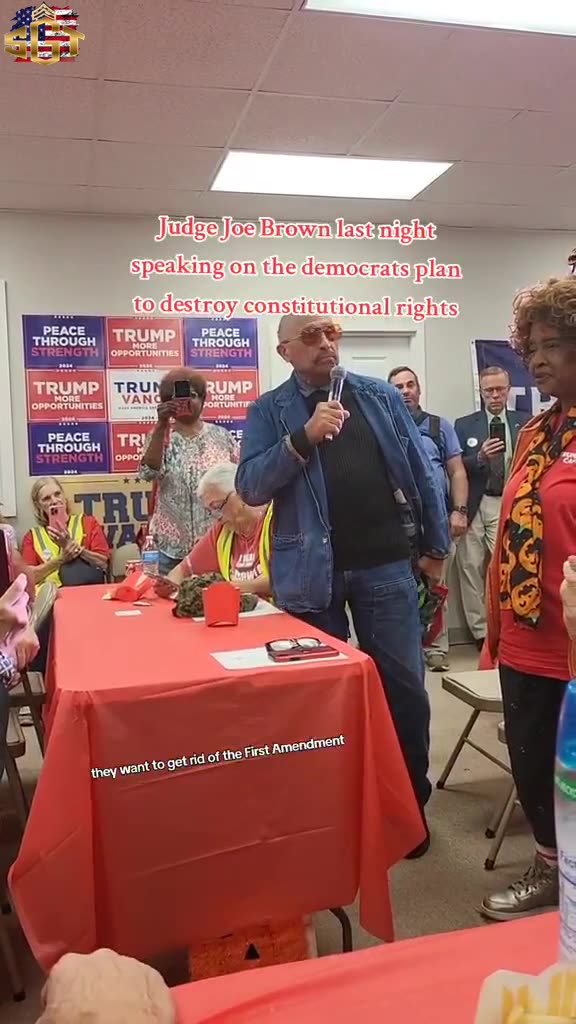 Judge Brown describes one of the "shoot at Americans" conditions