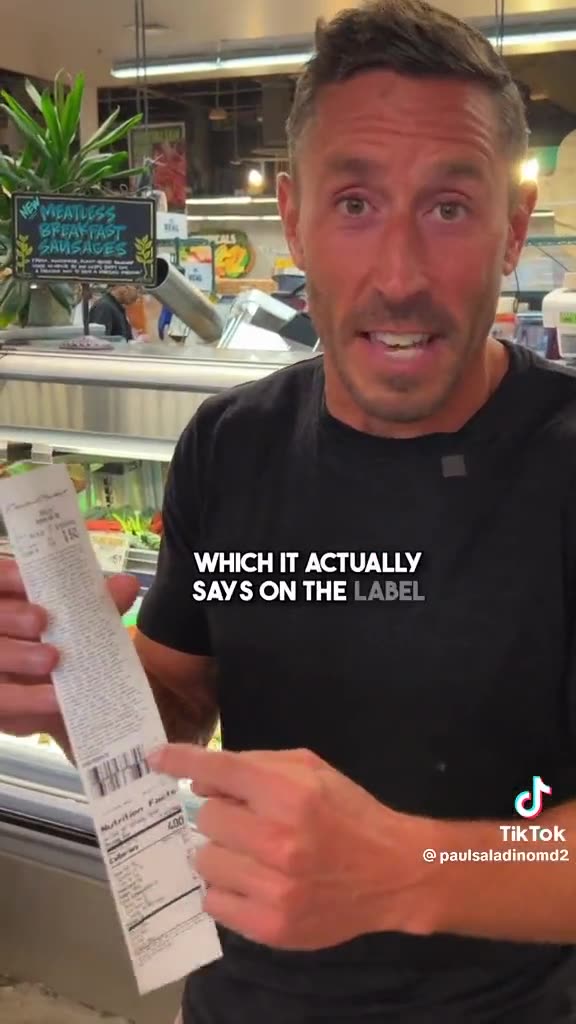 MEATLESS PLANT BASED FOOD SCAM