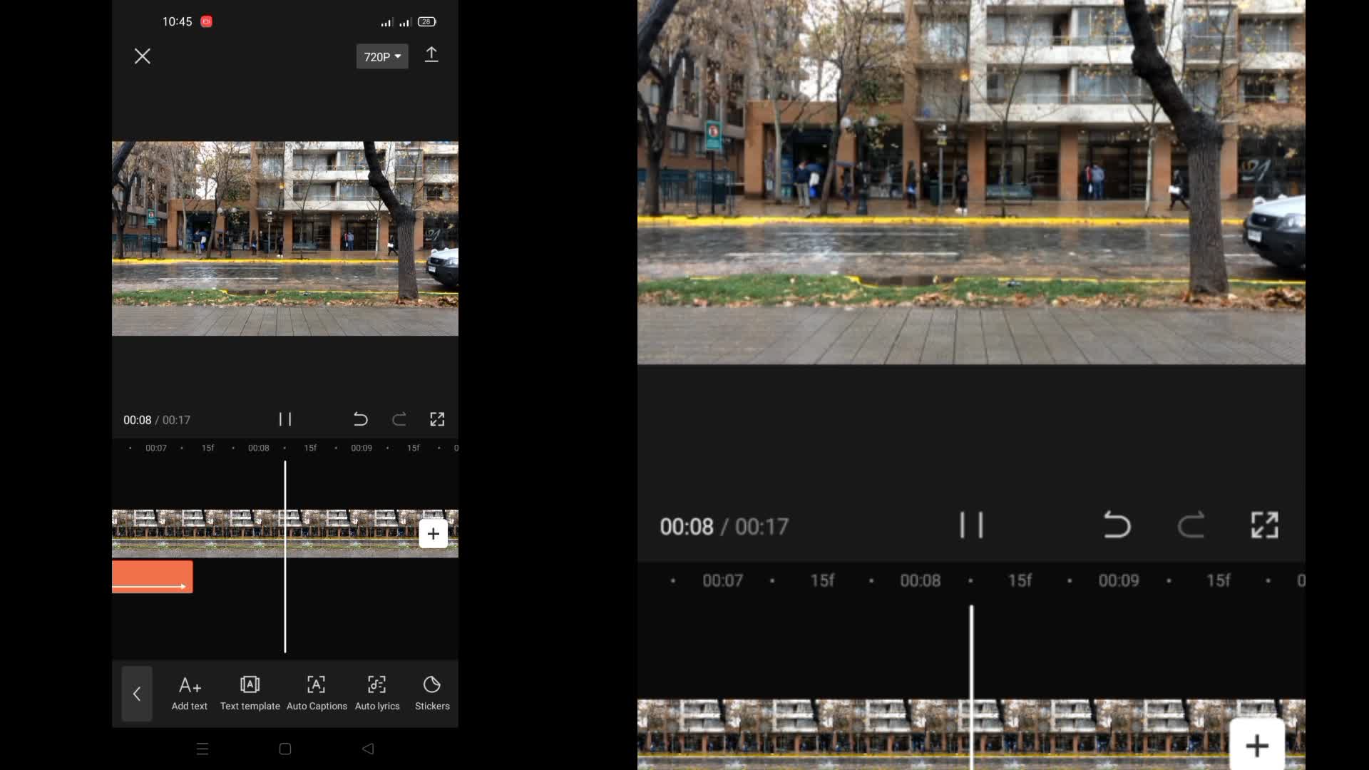 Text As Walked Revealed | Text Behind Person Effect | CapCut Tutorial ...