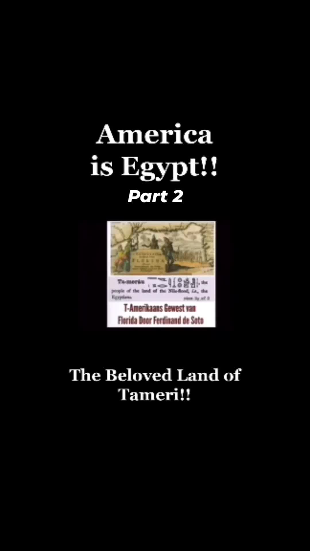 America is Egypt