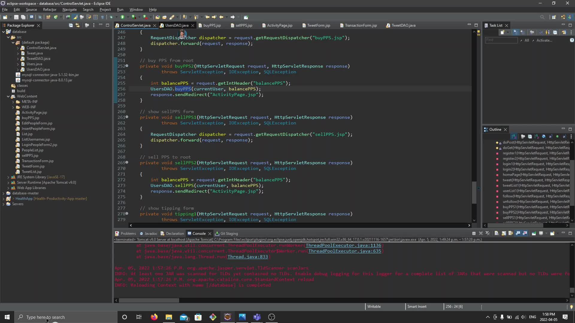 Csc 4710 Project Part 2