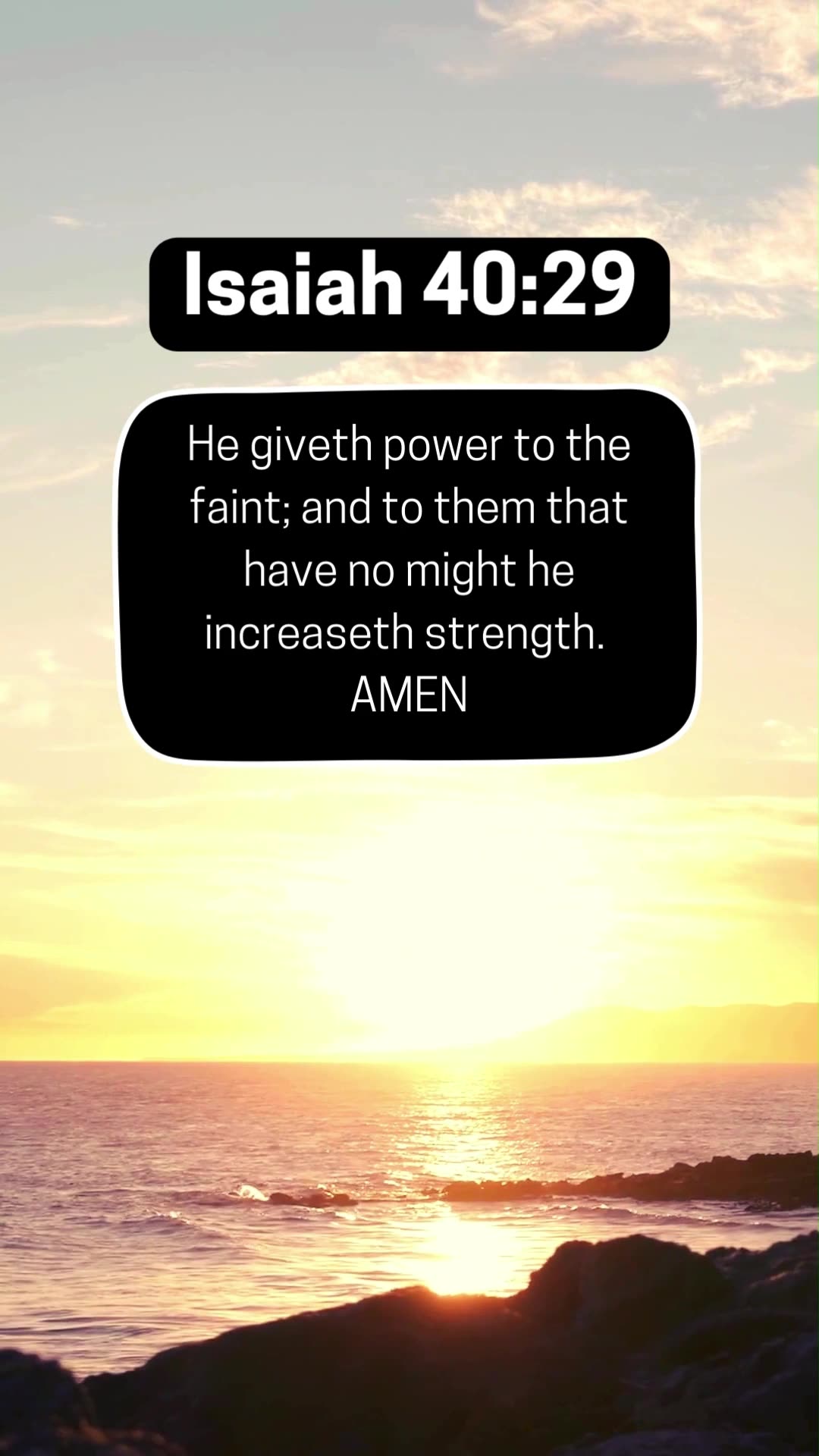 ISAIAH 40:29 | Powerful Daily Prayers | Bible Verses