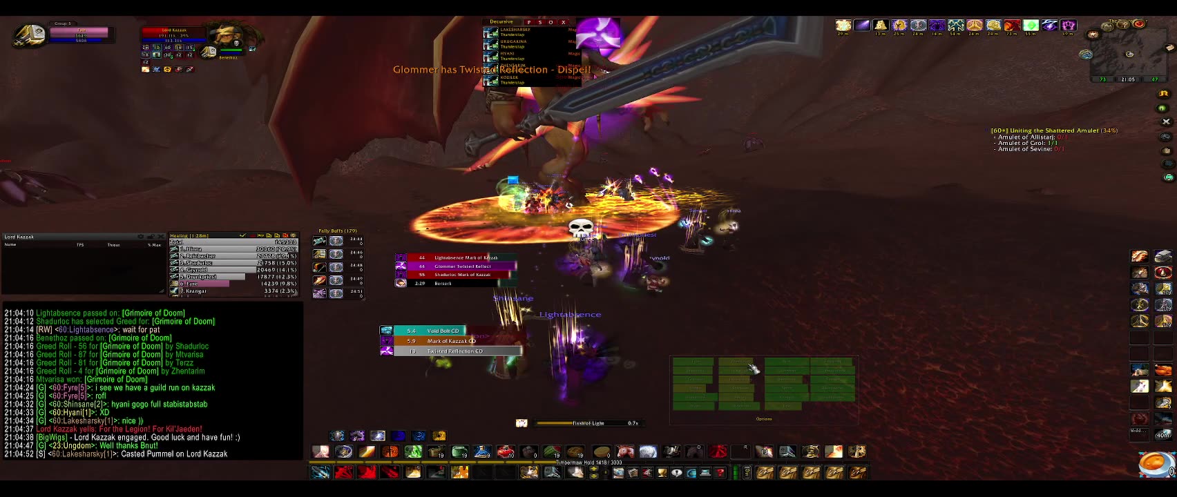 Turtle wow - PUG Lord Kazzak - world boss - Paladin POV - 21 November