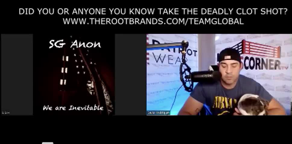 David Nino Rodriguez W SGAnon Pressing The Deep State Panic Moves Derek ...