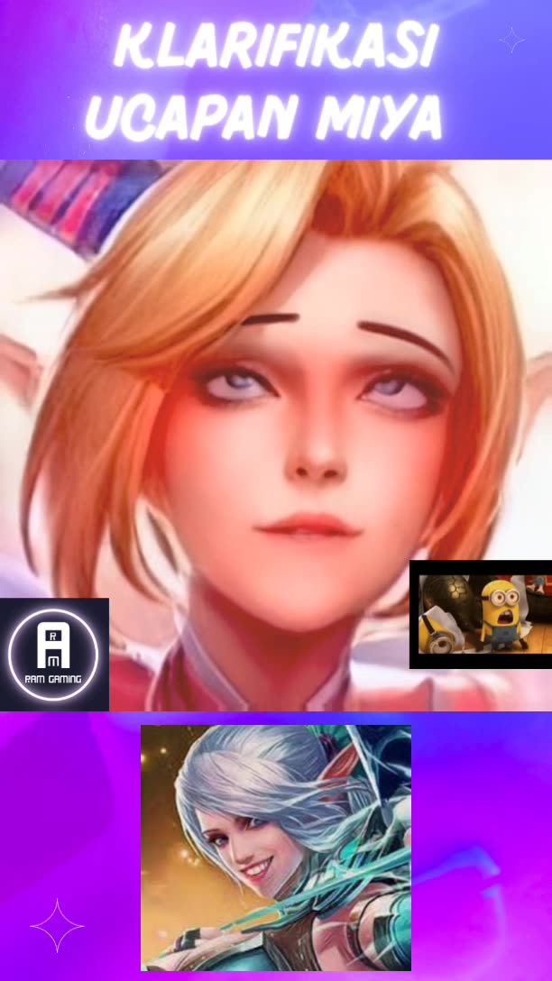 KLARIFIKASI UCAPAN MIYA MLBB