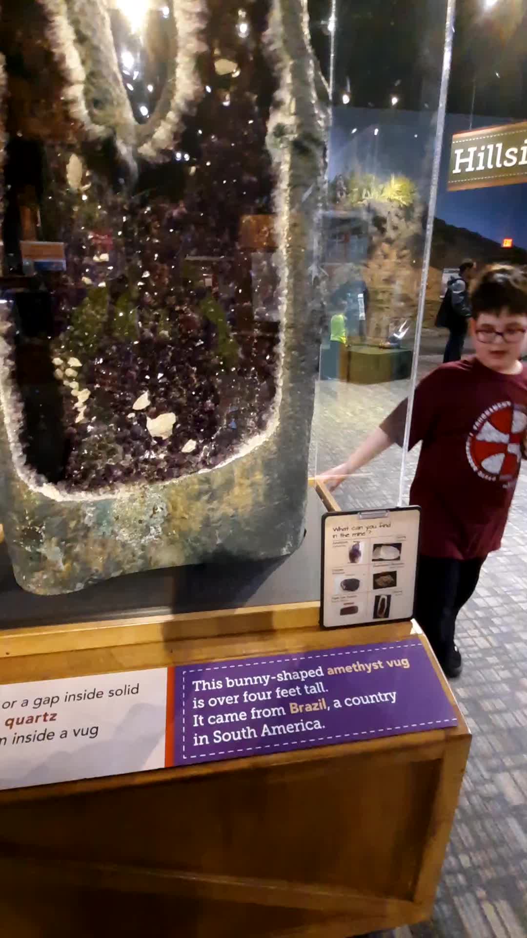 Giant Bunny Geode at Children's Museum
