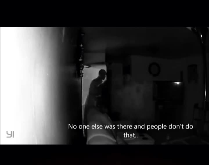 See Through Ghost Opens House Door (Must See)_HD