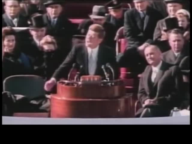 John Fitzgerald Kennedy - Inauguration Speech - Remembered and Honored ...