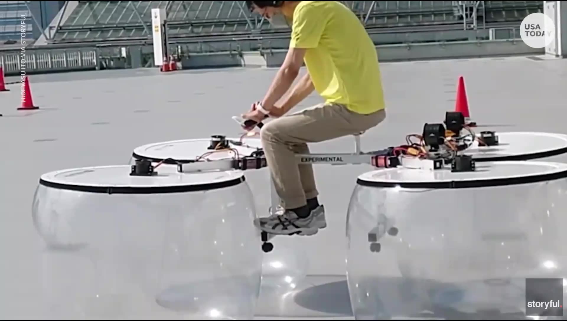 Hovercraft goes viral after appearing in Youtube video