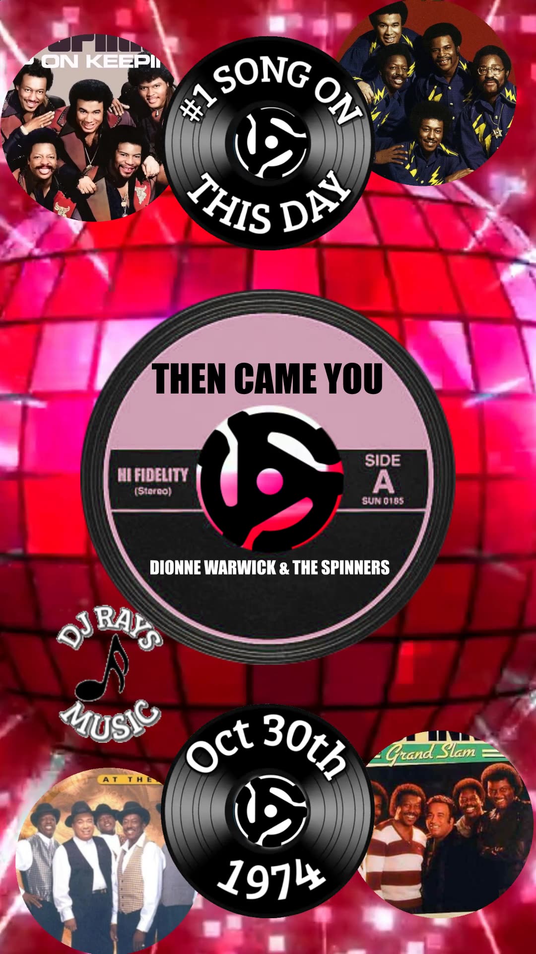 #1 SONG THIS DAY IN HISTORY! October 30th 1974 "THEN CAME YOU" by ...