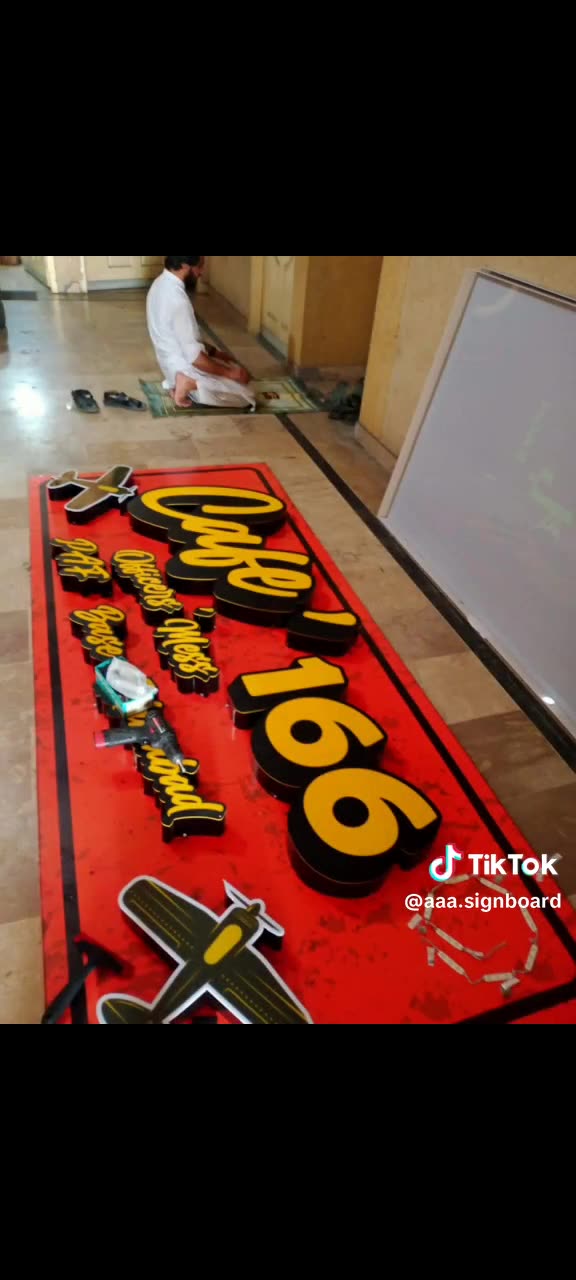 LED 3D SIGN BOARD