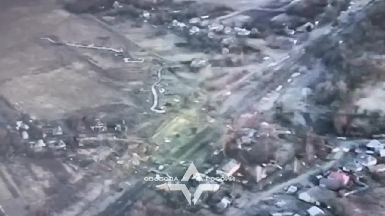 New Footage from the Free Russian Legion Entering Tetkino