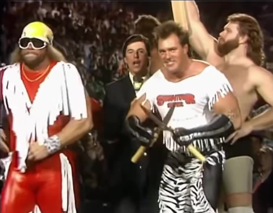 interview with Brutus beefcake, jake snake, randy savage, Ricky ...