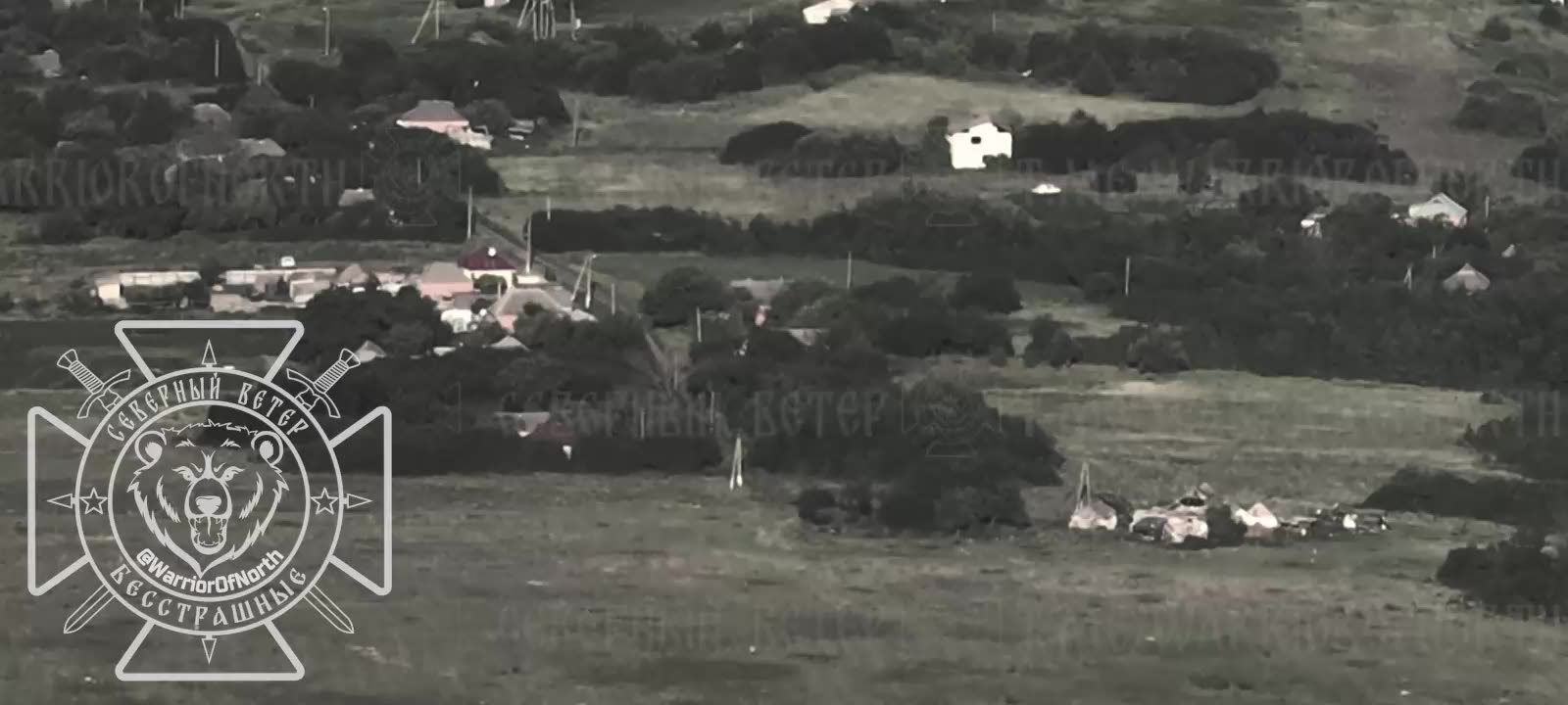 Dumping of propaganda leaflets on Ukrainian positions in Kharkiv region