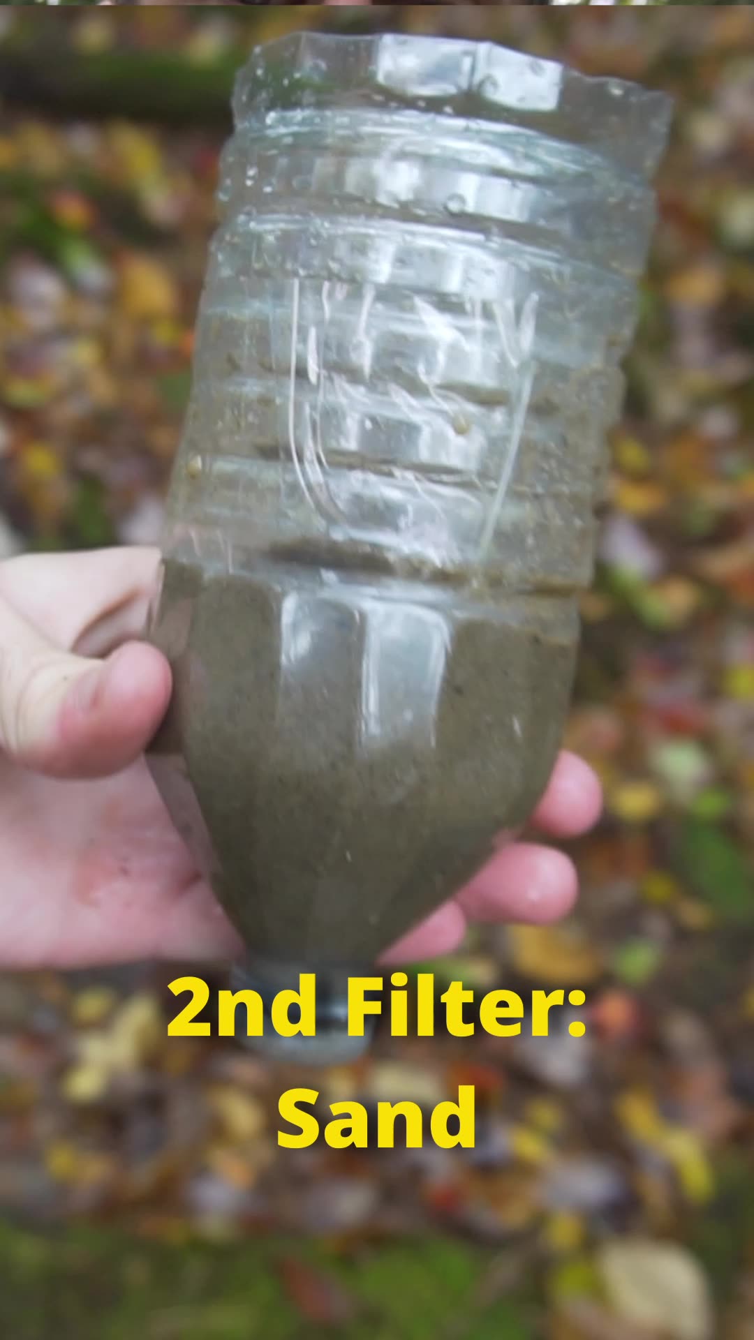 How to make a Water Filter in a Disaster!