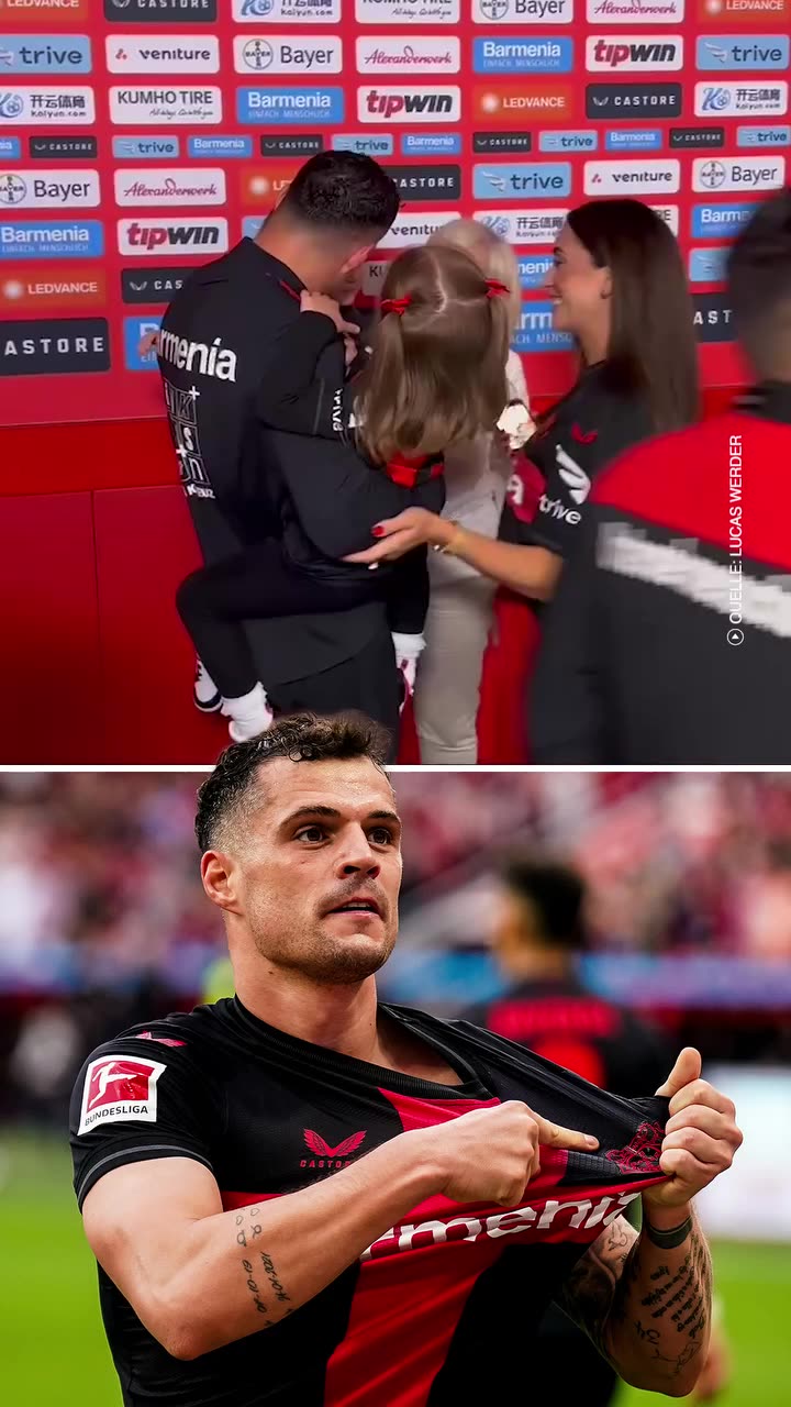 The Xhaka-Family is in heaven