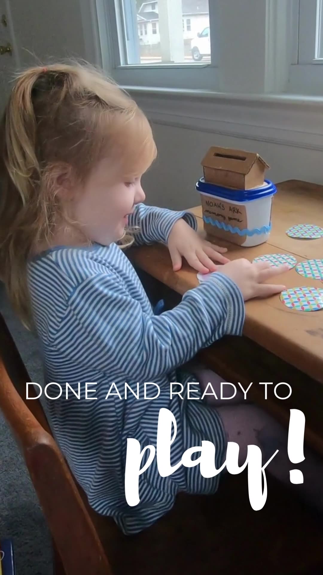 Noah's Ark Matching Game DIY (Part 2) Toddler Preschooler Activity ...