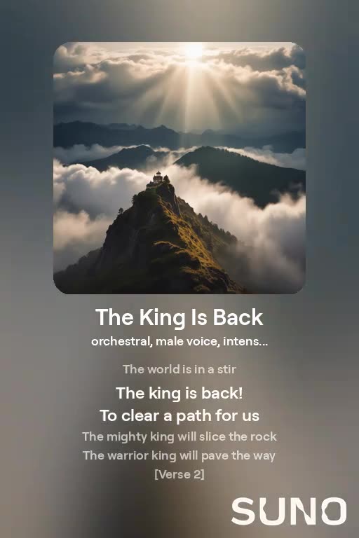 The King Is Back Version 2