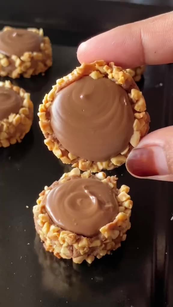 Choco hazelnut cookies