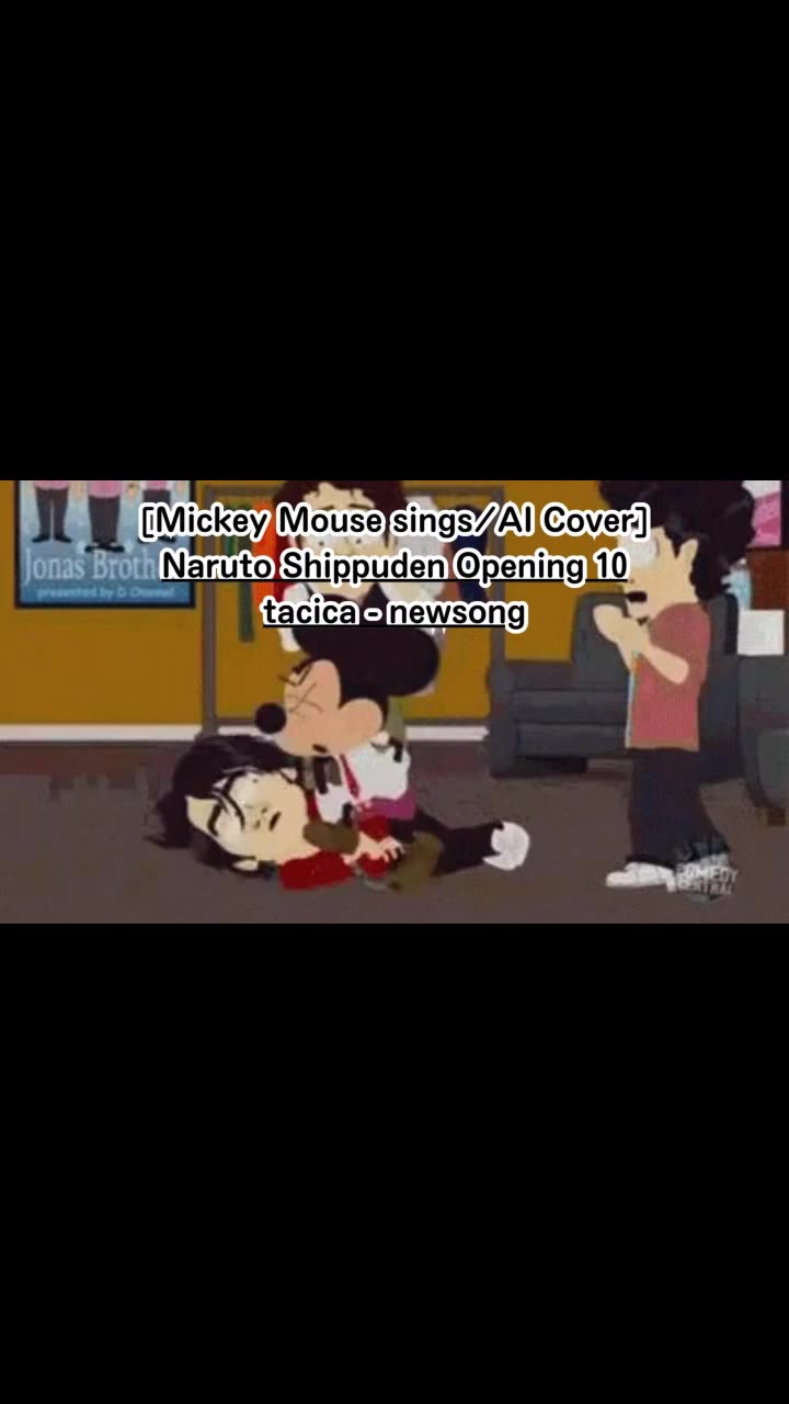[Mickey Mouse AI Cover] Naruto: Shippuden Opening 10 | tacica - "newsong"