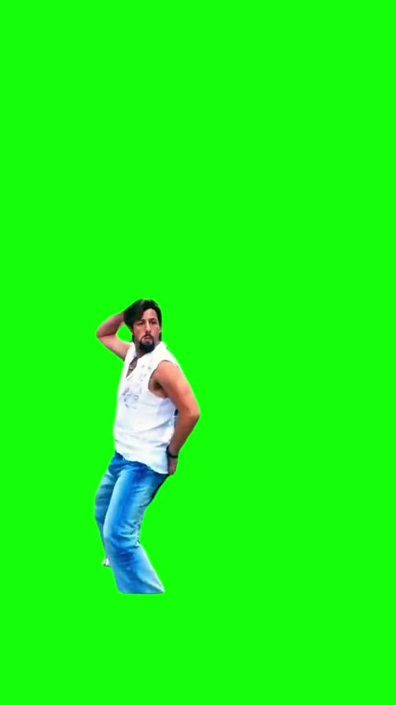 zohan dancing meme green screen