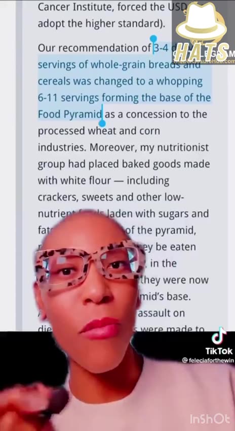 Food pyramid is a scam