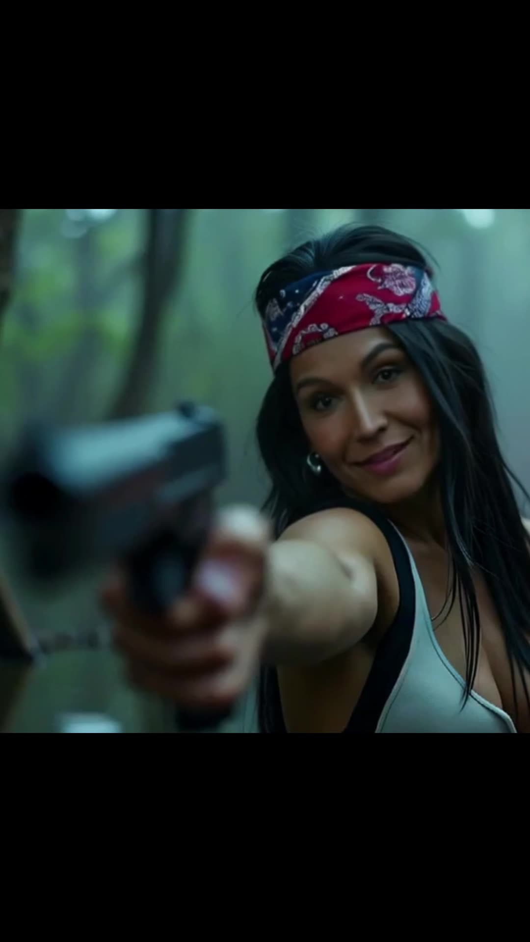 Tulsi Gabbard doing extreme house cleaning