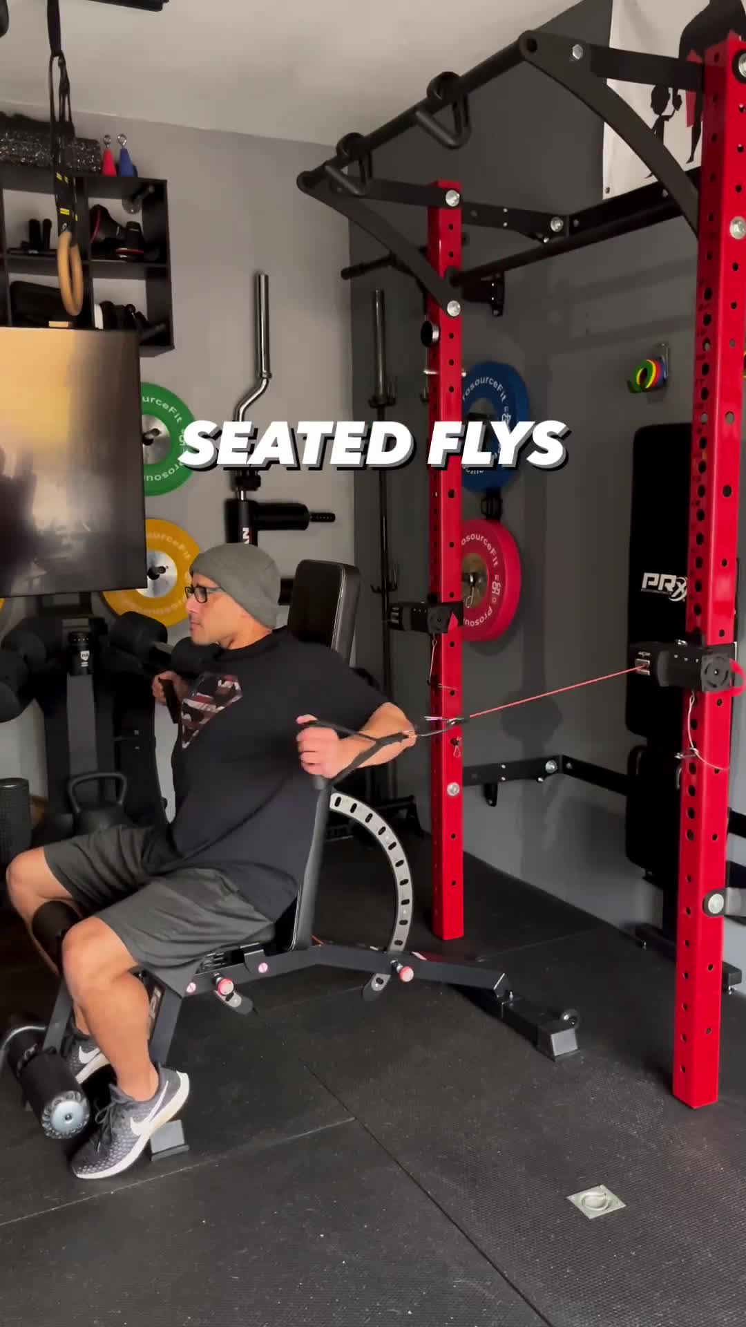 Ancore Pro Trainer Cable Chest Workout (Home Gym Cable Machine)