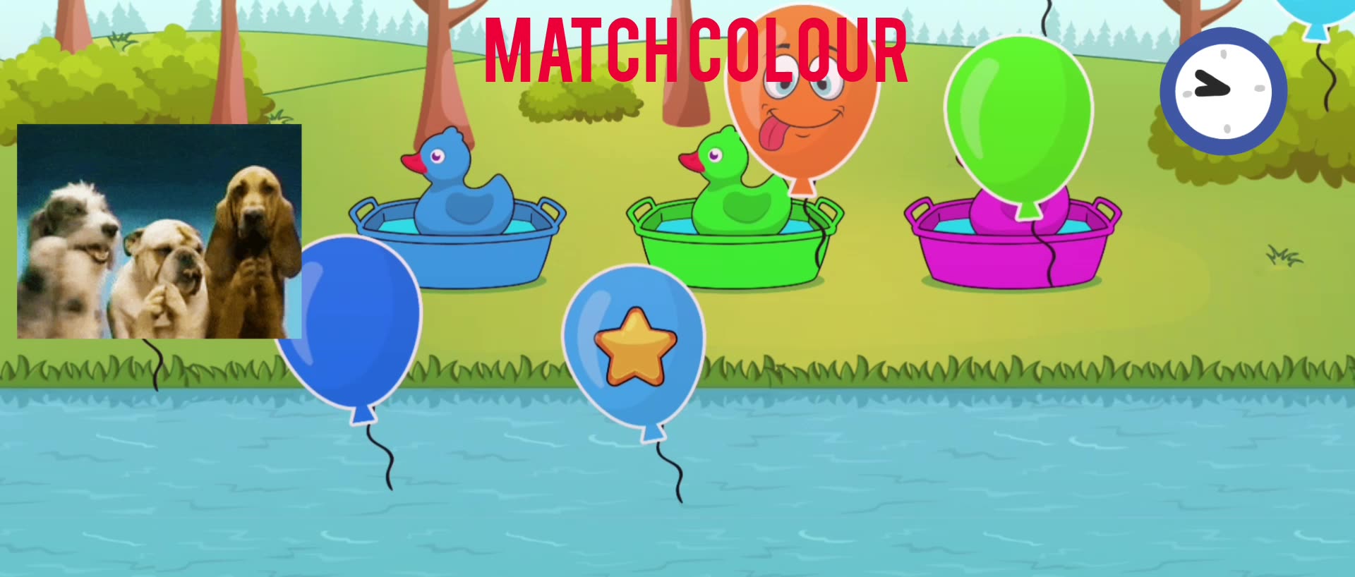 Match Colour/Toddler Learning/Cartoon Ducks/ Pre K/Cartoon