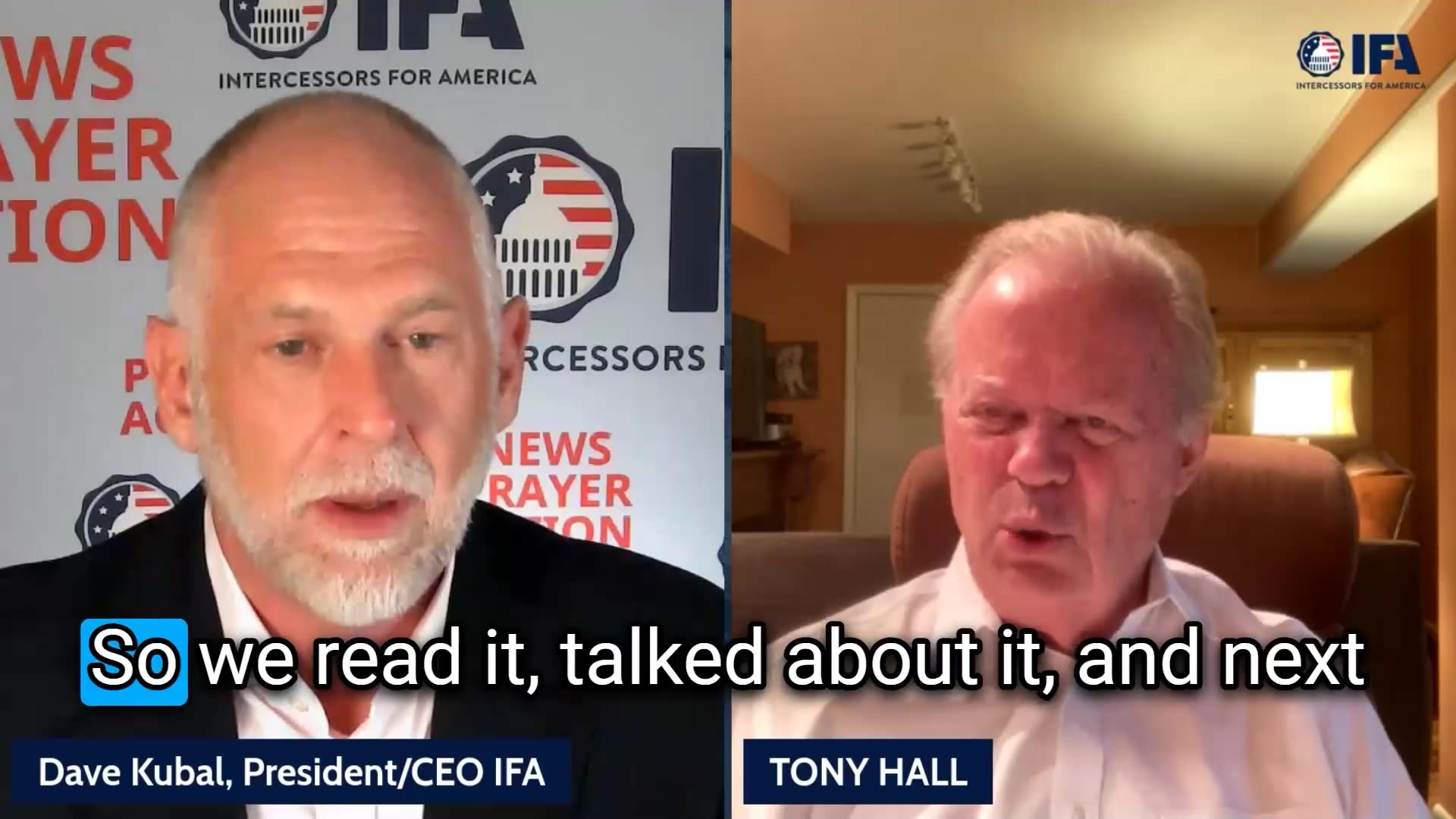 First Friday: Tony Hall's Journey to Start National Day of Prayer with ...