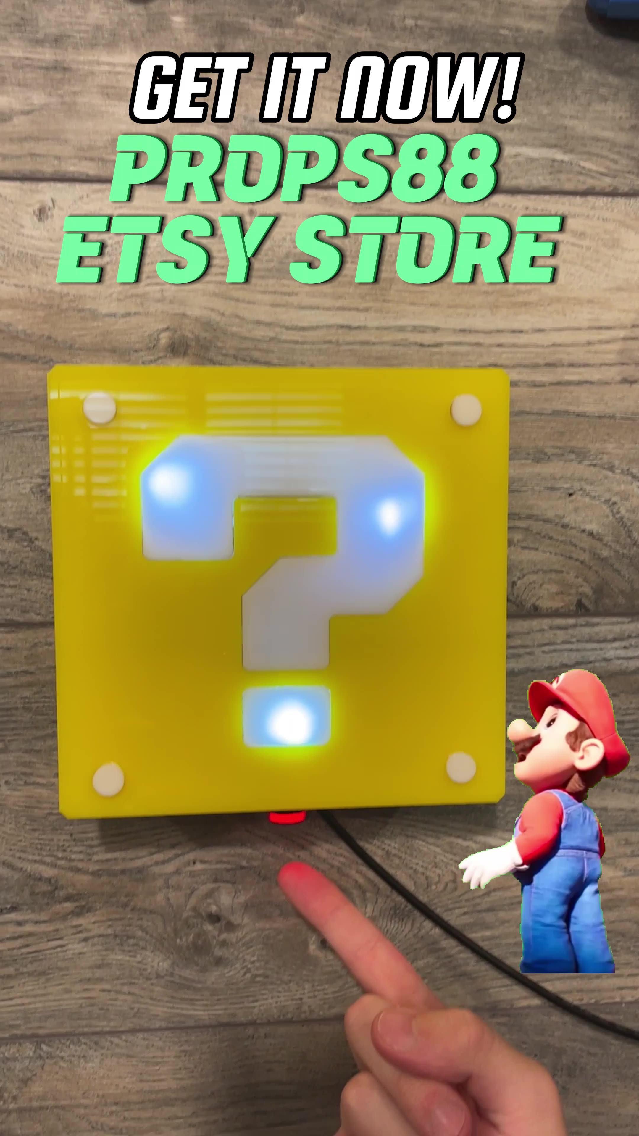 Mario Bros Question Mark Block 4 home #mario #nintendo #gaming # ...