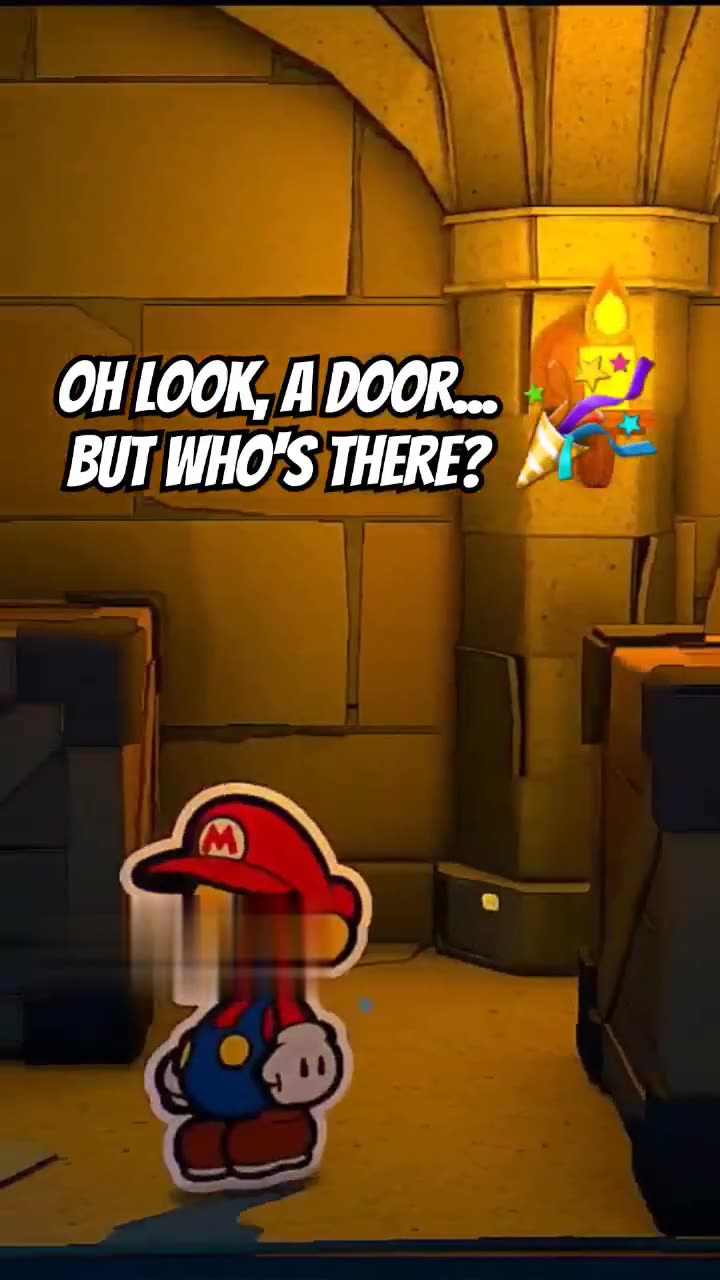 Surprise! Bowser's Back! Mario's In For A Big Shock! 😱🎮 | Paper Mario Short