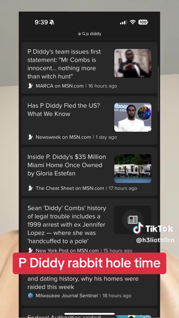 The P Diddy raid rabbithole leads to an older, still unsettled scandal