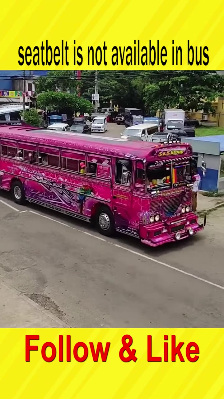 Why there is no seat belt on bus? | Interesting facts about bus ...