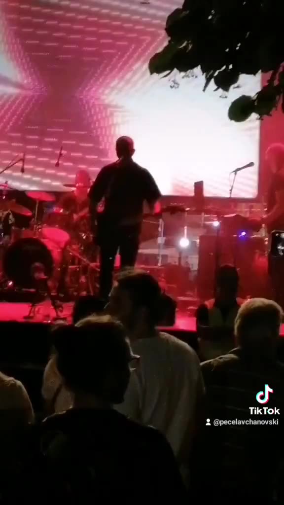 Summer Rock and Techno concert in the city of Bitola