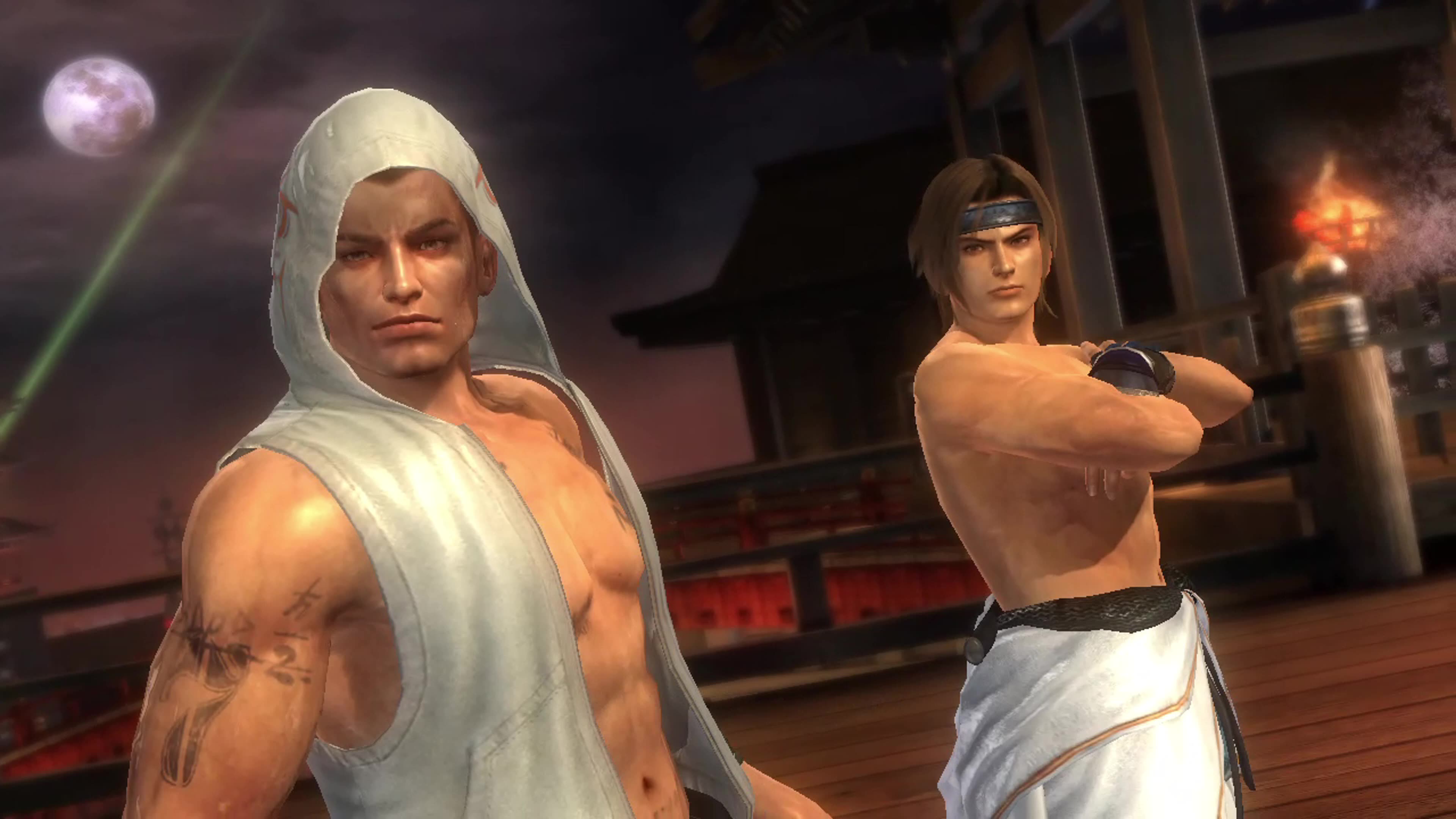 Hayate + Rig vs Ayane + Christine