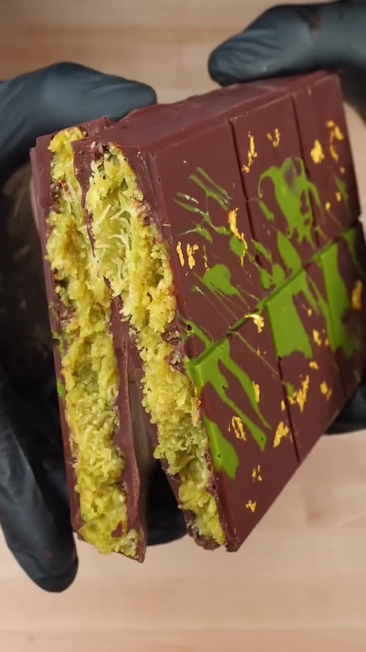 Chocolate sandwich making